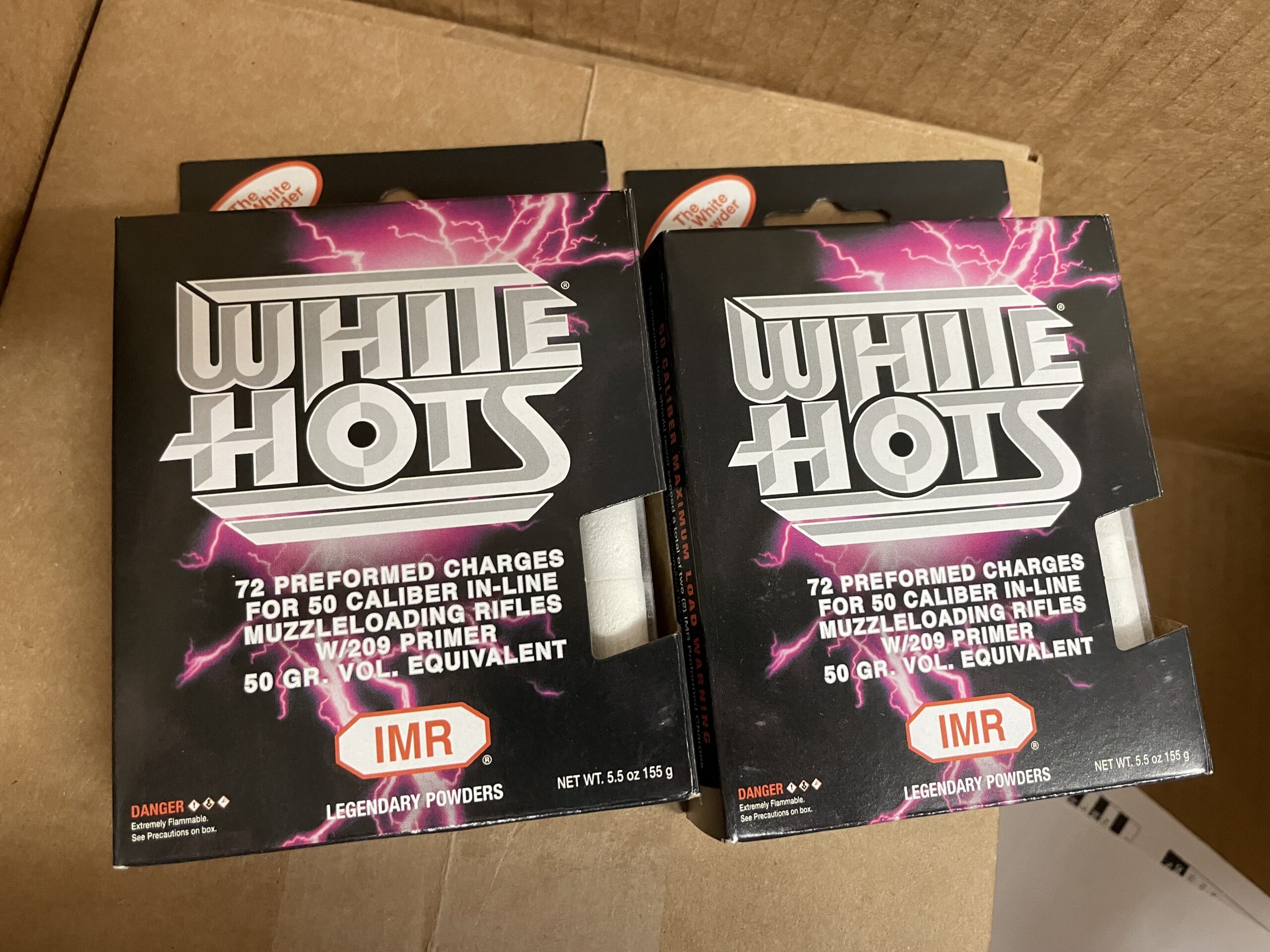 More White Hots for your muzzleloader - Heberling's Sport Shop