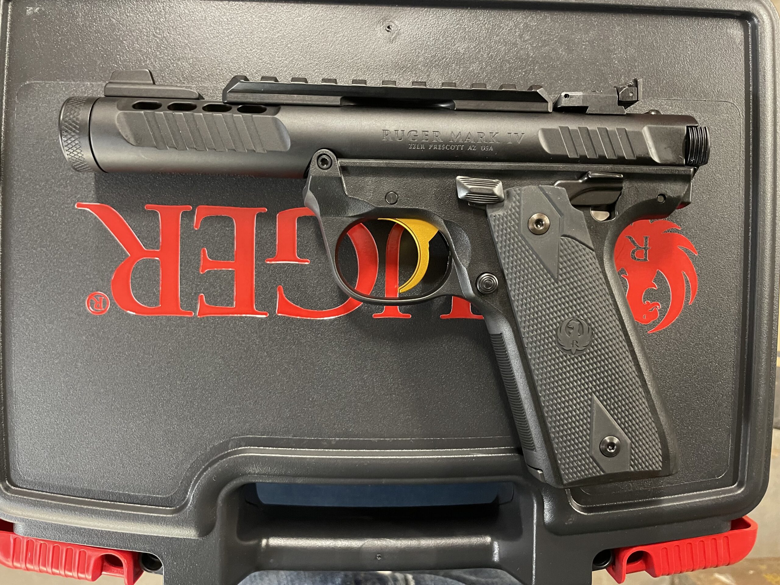 NEW Ruger Mark IV 22/45 22LR - Heberling's Sport Shop