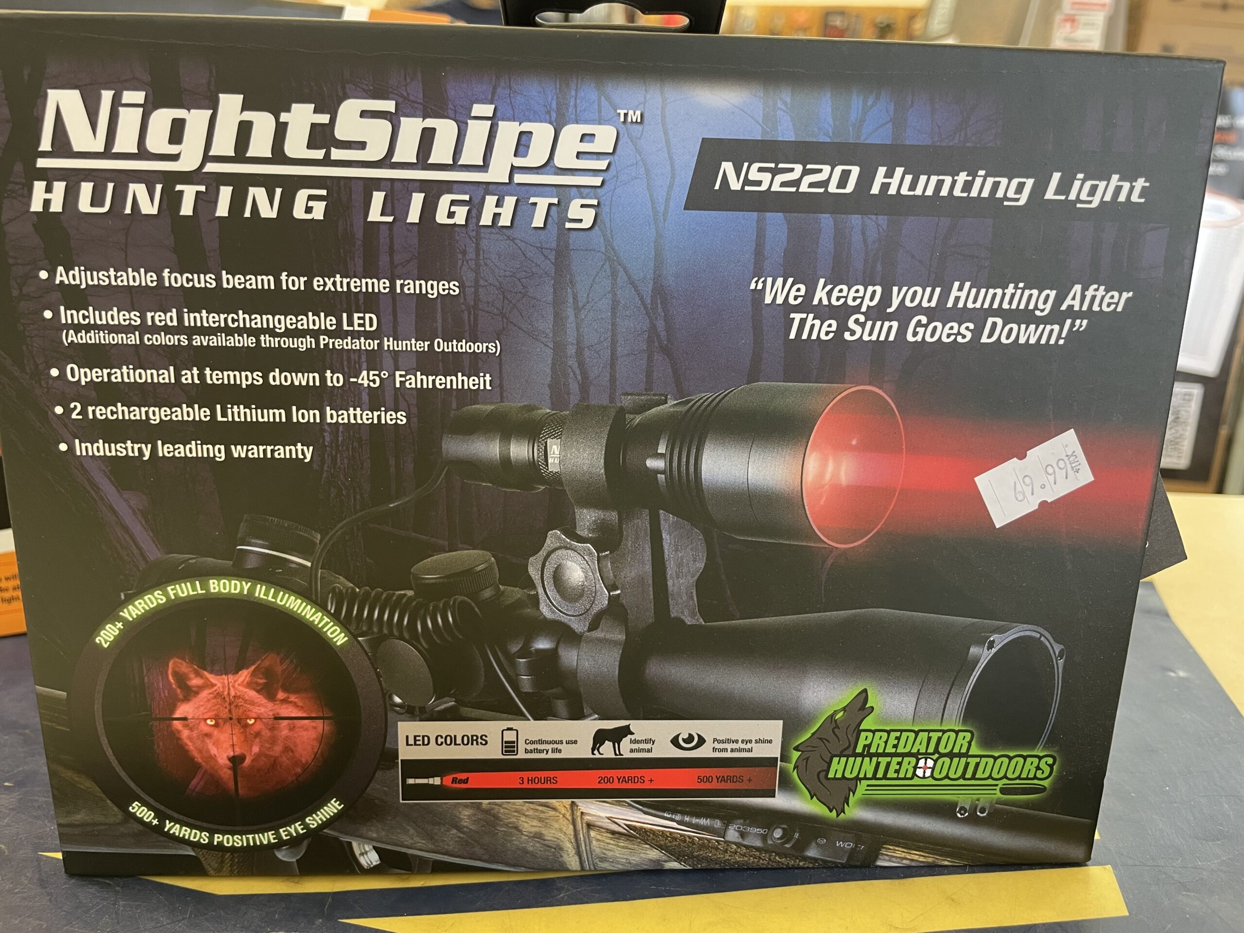 NightSnipe predator hunting light - Heberling's Sport Shop