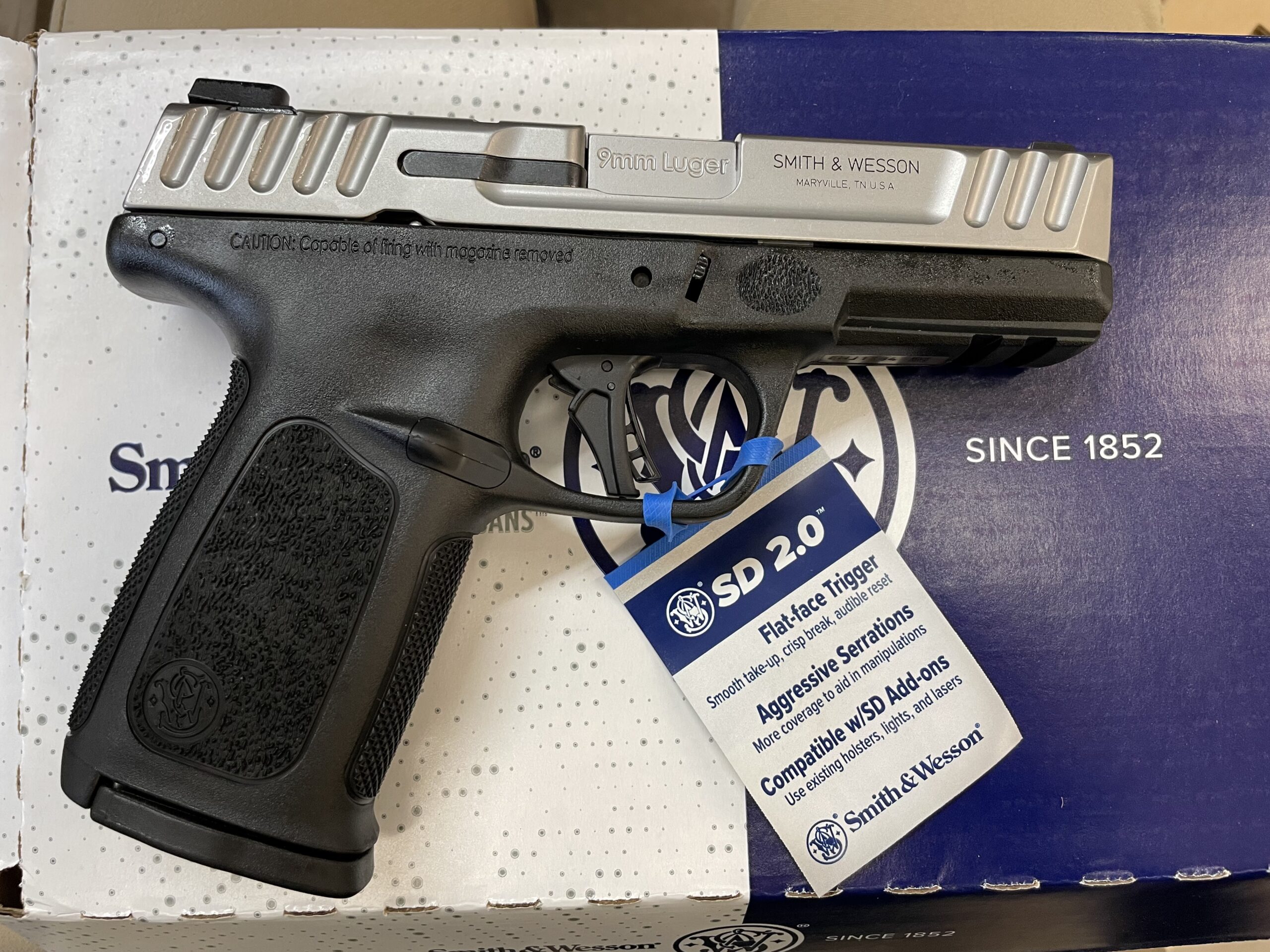 S&W SD9 2.0 9mm $299 NEW - Heberling's Sport Shop